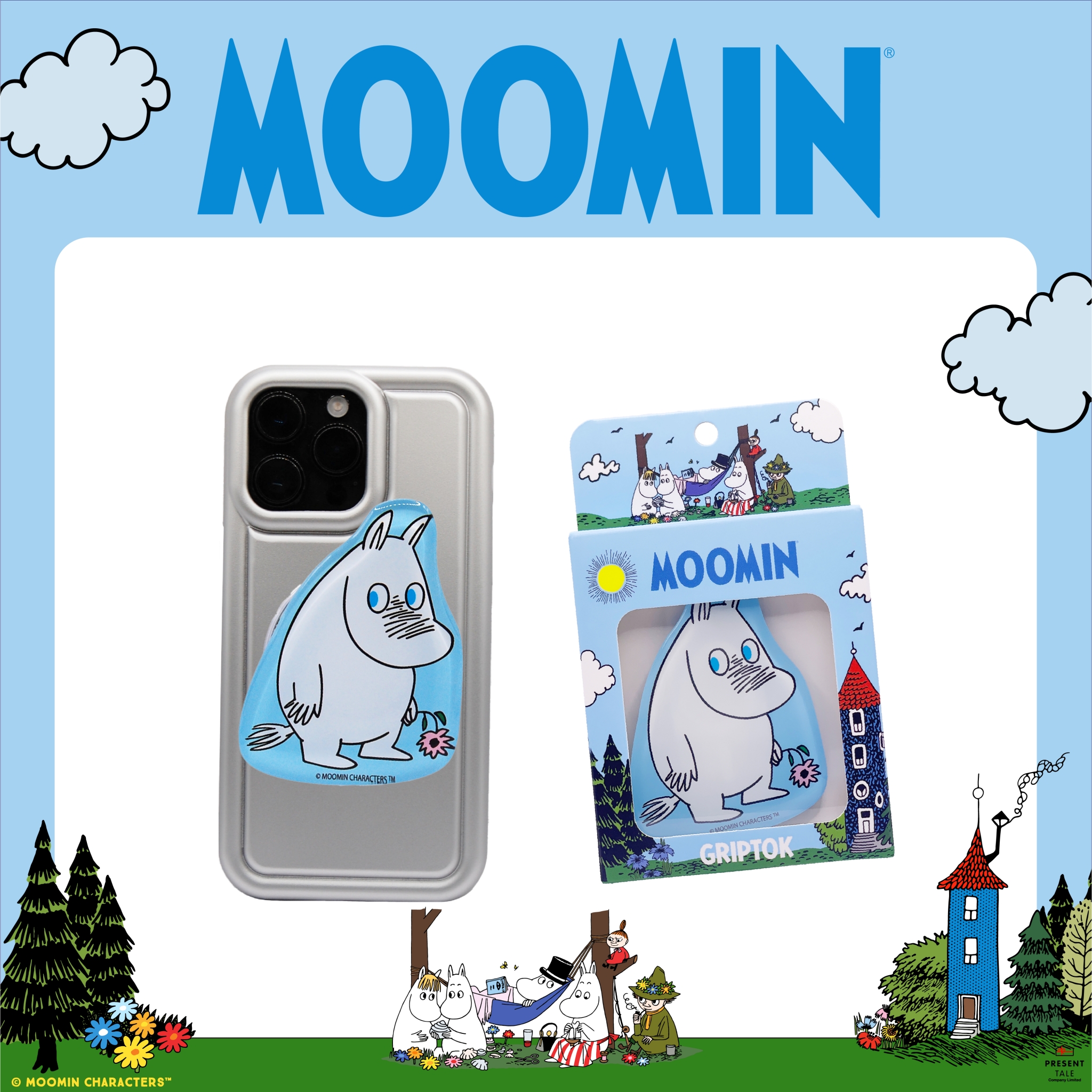 GRIPTOK ACRYLIC MOOMIN COLLECTION - Codec Creation Co. - ThaiPick