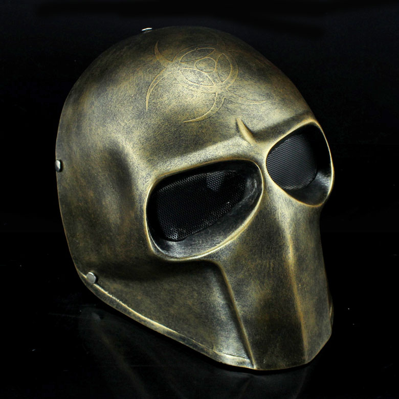 Mask หน้ากาก จากเกมส์ Army of Two วัสดุ ไฟเบอร์กลาส Fiberglass ป้องกัน ...