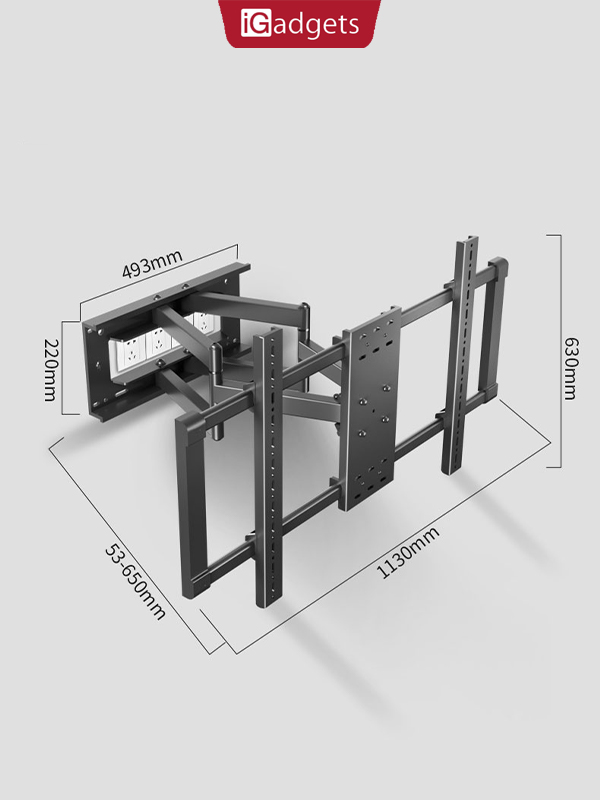 iGadgets ขาแขวนทีวี ปรับก้มเงย ปรับสวิงซ้ายขวา ทีวีติดผนัง ปรับหมุนซ้าย ...