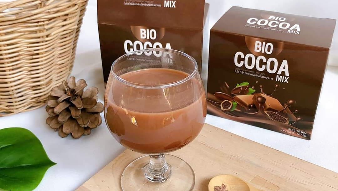 Bio Cocoa Mix ไบโอโกโก้ มิกซ์ ดีท็อกซ์ 1 กล่อง (12 ซอง) - AA BEAUTY ...