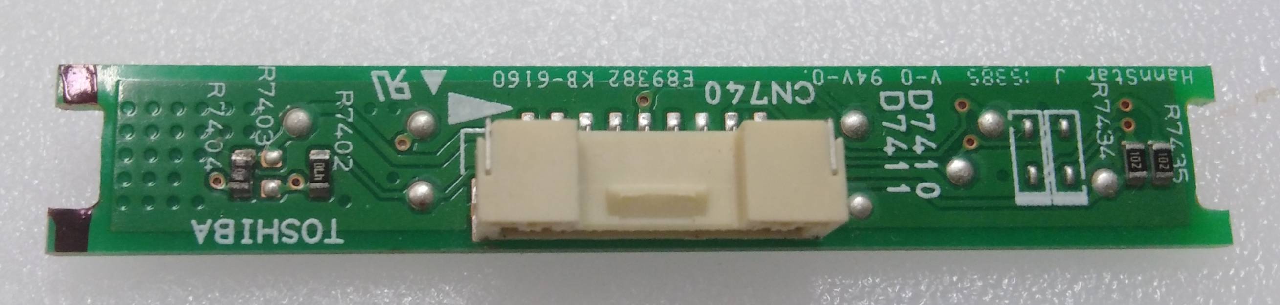 ตัวรับสัญญาณรีโมท ทีวี Toshiba รุ่น 32L2550VT พาร์ท V28A00154401 อะไหล่ ...