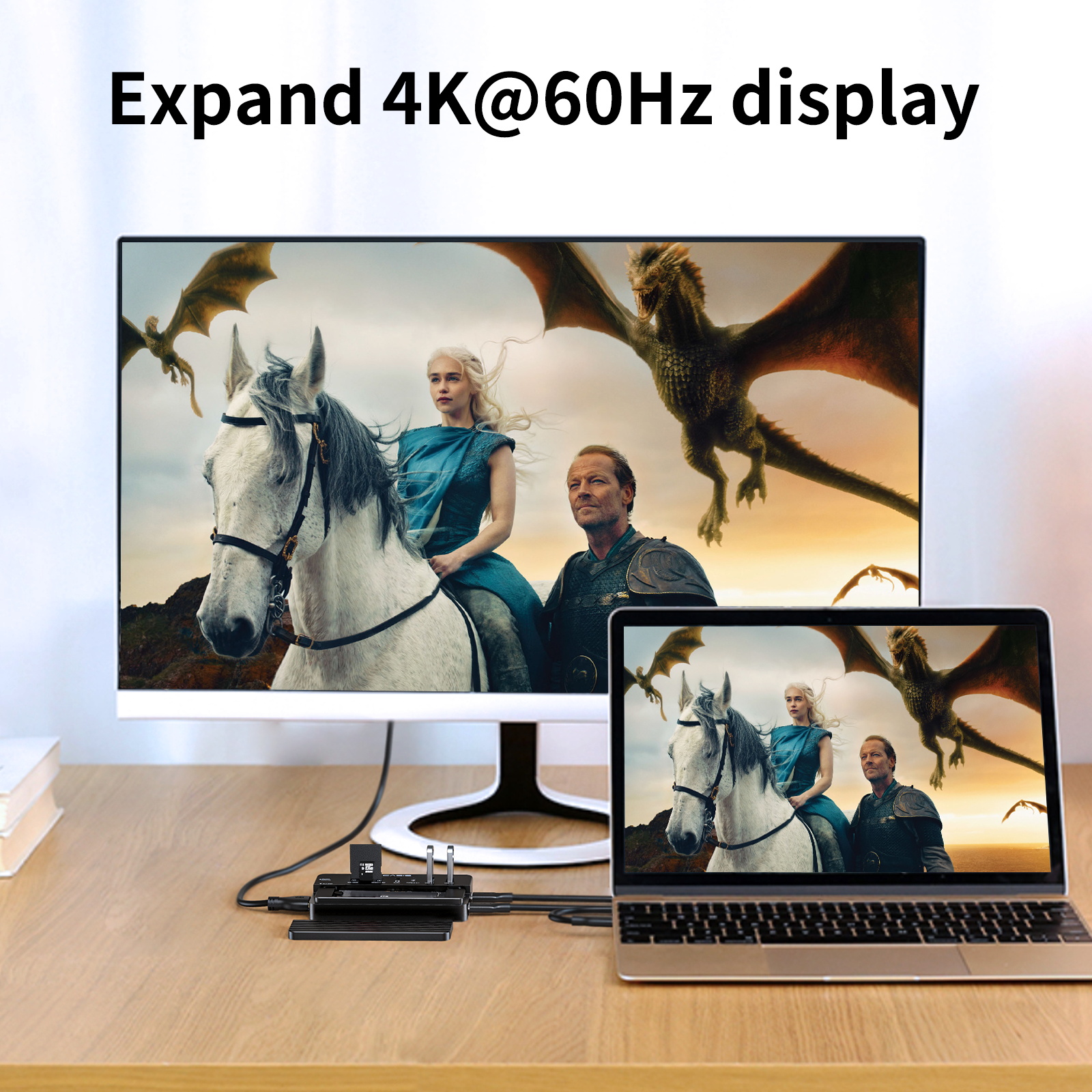 ACASIS 10-in-1 Hub USB C Hard Drive M.2 SSD Enclosure USB-C Gen2 10Gbps ...