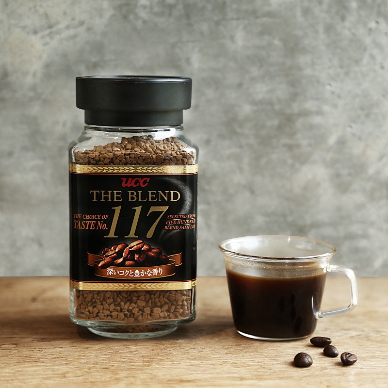 กาแฟ UCC 117 The blend 90 g. กาแฟสำเร็จรูป รสชาติเข้มข้น (กาแฟนำเข้า ...