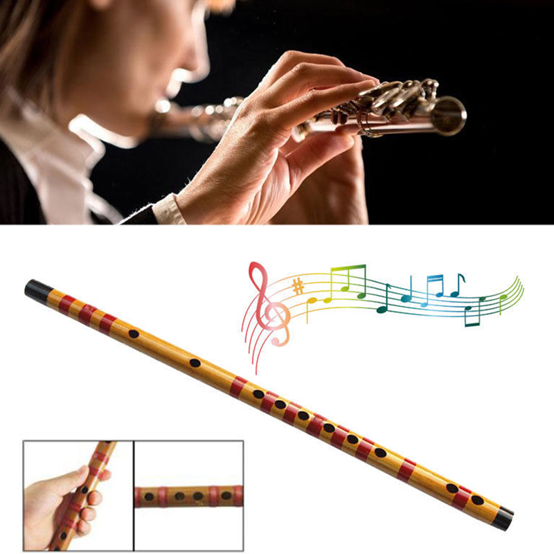 1 Pcs Professional Flute Bamboo Musical Instrument Handmade for ...