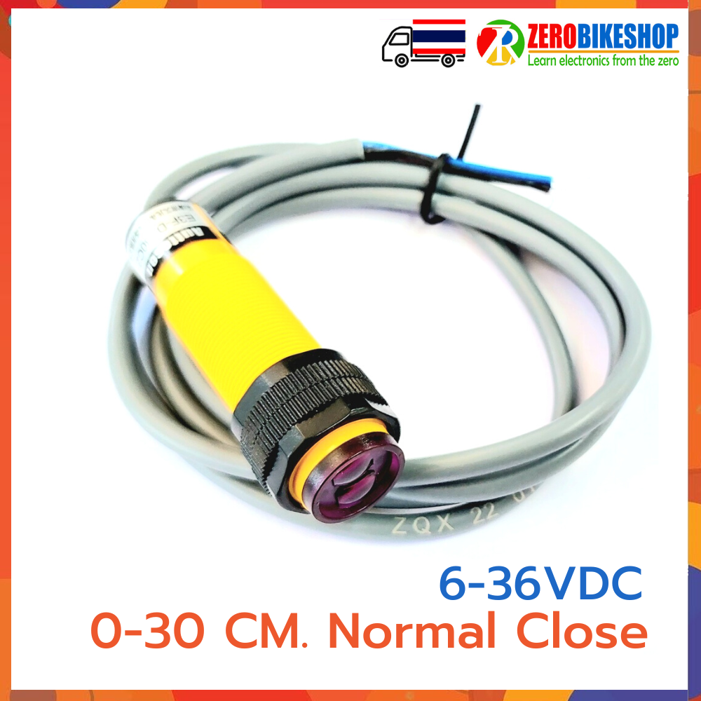 E3F-DS30C4 E3F-DS30C2 เซนเซอร์ตรวจจับวัตถุ ด้วยแสงอินฟาเรด NPN 3 line 6-36VDC Proximity switch 1 ...