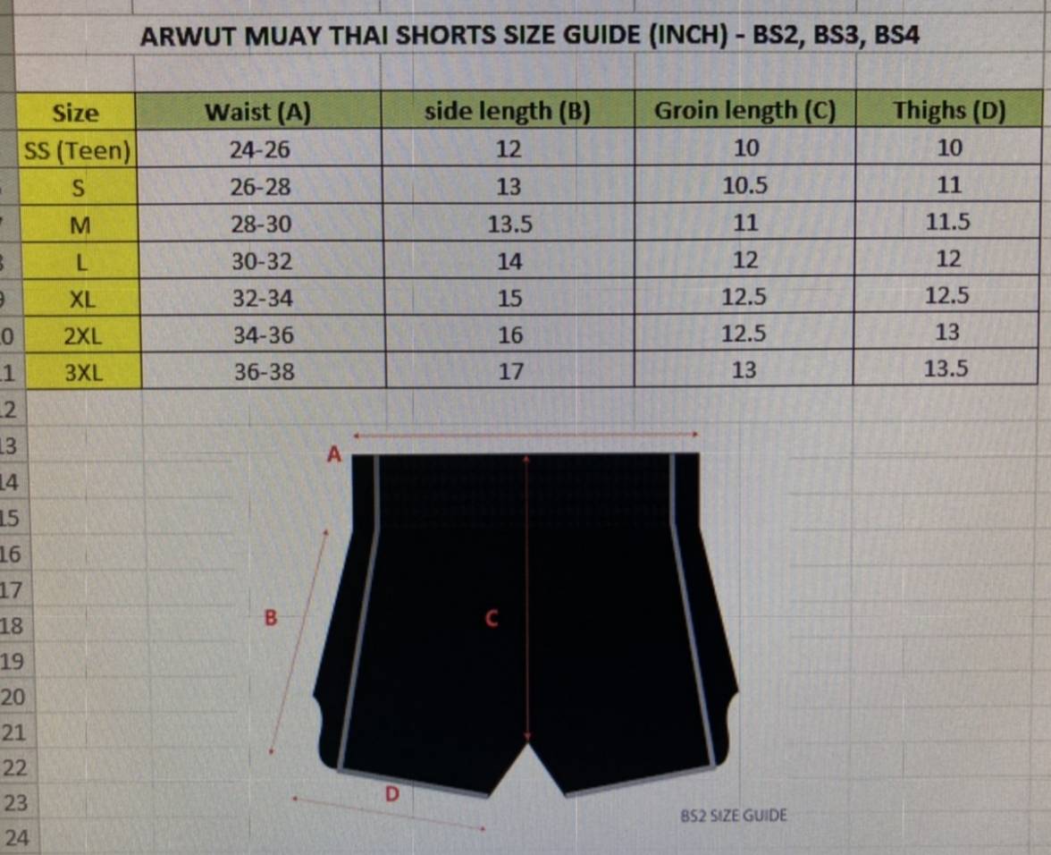 กางเกงมวยไทย มวยสากล ARWUT FIGHT GEAR แฟชั่น ชาย-หญิง Boxing Shorts ...