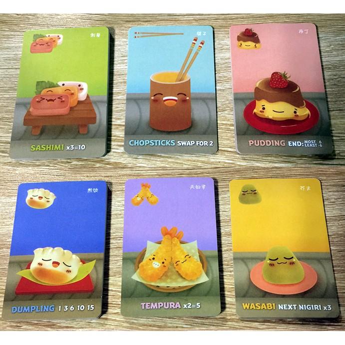 SUSHI GO BOARD GAME / SUSHI GO PARTY BOARD GAME - บอร์ดเกมซูชิโก..การ์ด ...