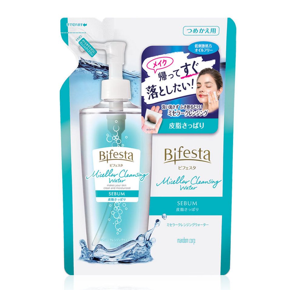 Bifesta Sebum Cleansing Lotion บิเฟสต้า คลีนซิ่ง โลชั่น ซีบัม ผิวผสมและ ...