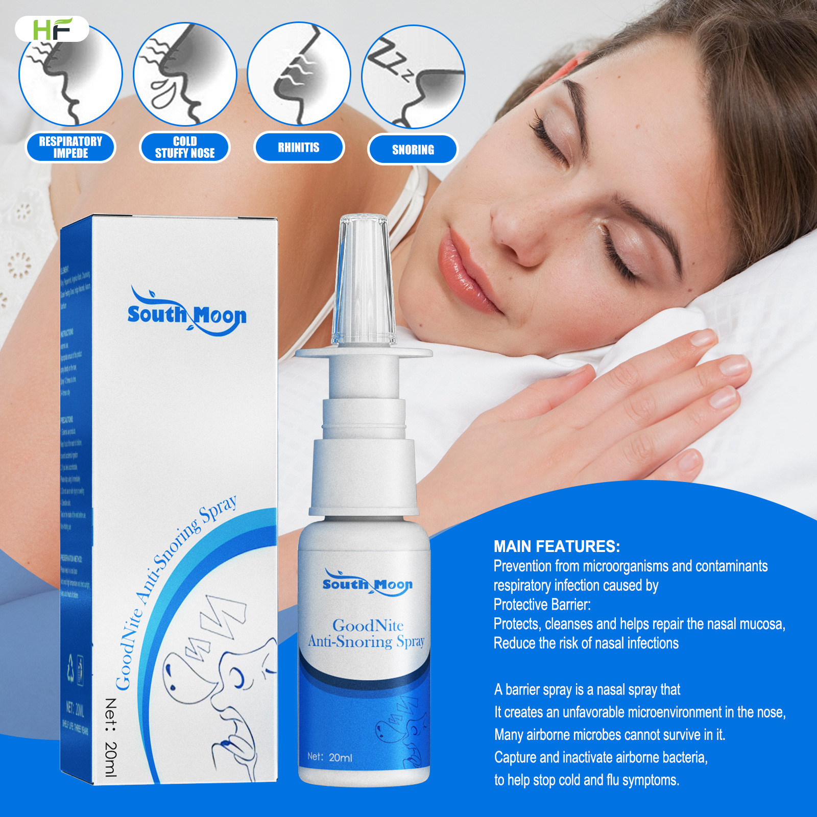 Anti snoring stand stop Holy anti-snoring spray anti-snoring spray for ...