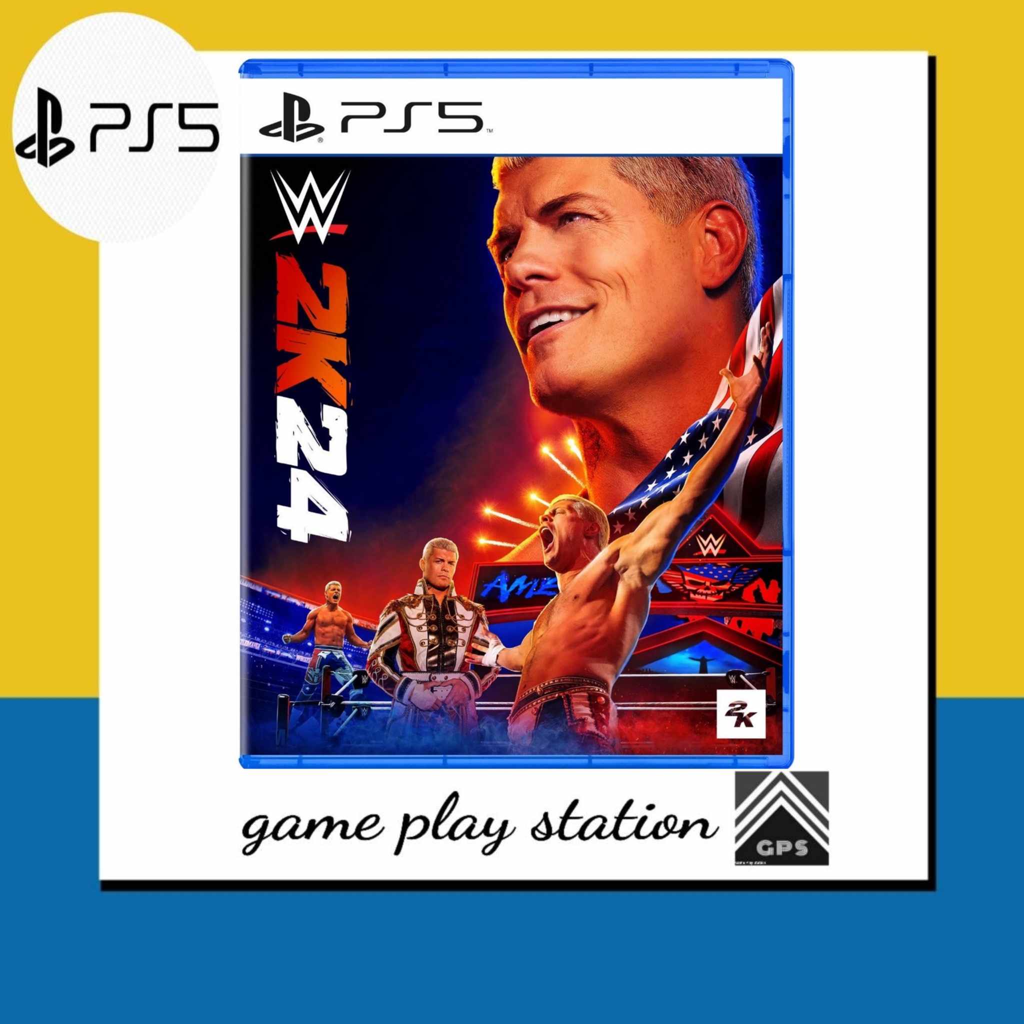 ps5 wwe w2k24 ( english zone 3 ) | Lazada.co.th