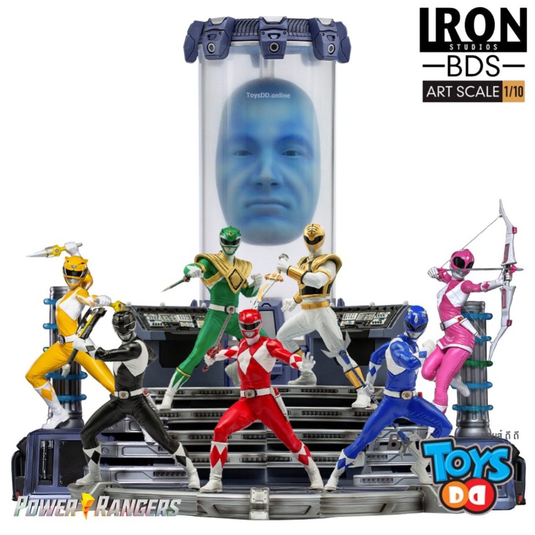 Iron Studios Power Rangers Set 1/10 Scale Statue | Lazada.co.th