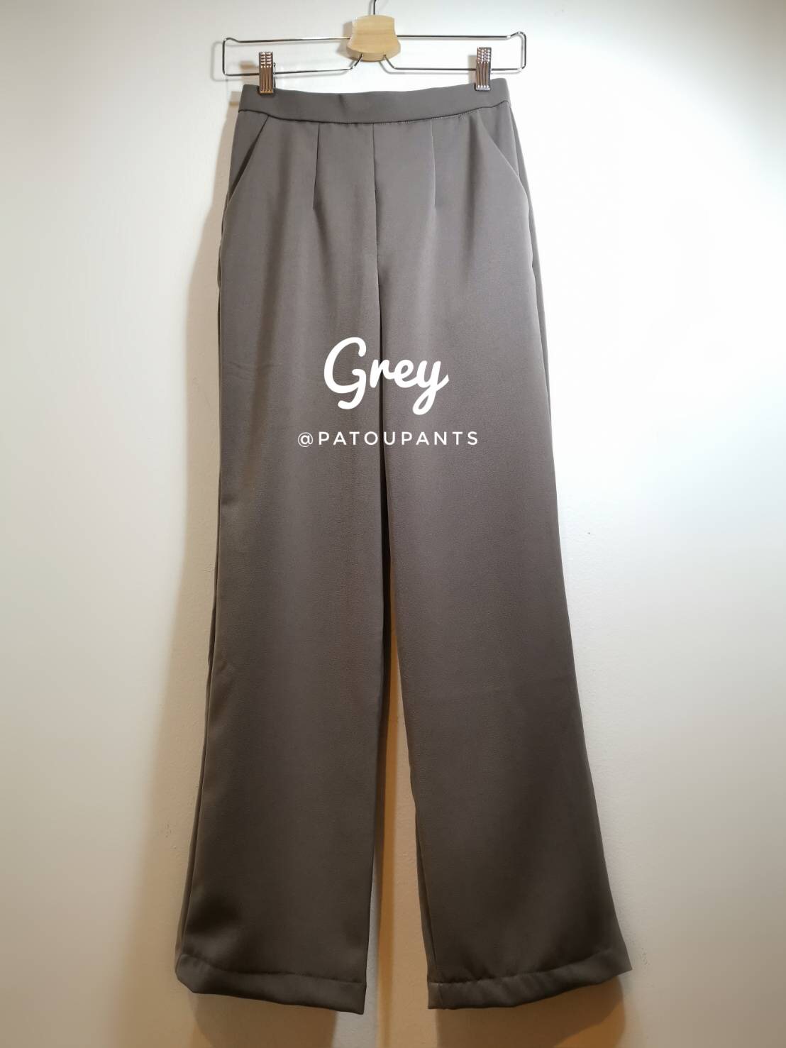 High-waisted work pants, Work model ???? [Grey] cylindrical, camouflage ...