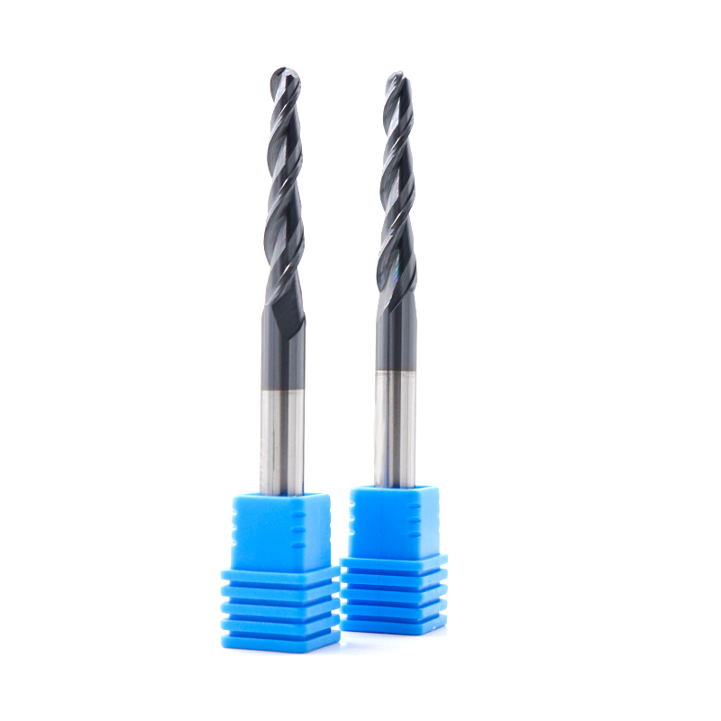 VACK Router Bits ปลายจมูกบอลเรียว ทังสเตนคาร์ไบด์ที่เป็นของแข็ง Cnc ...