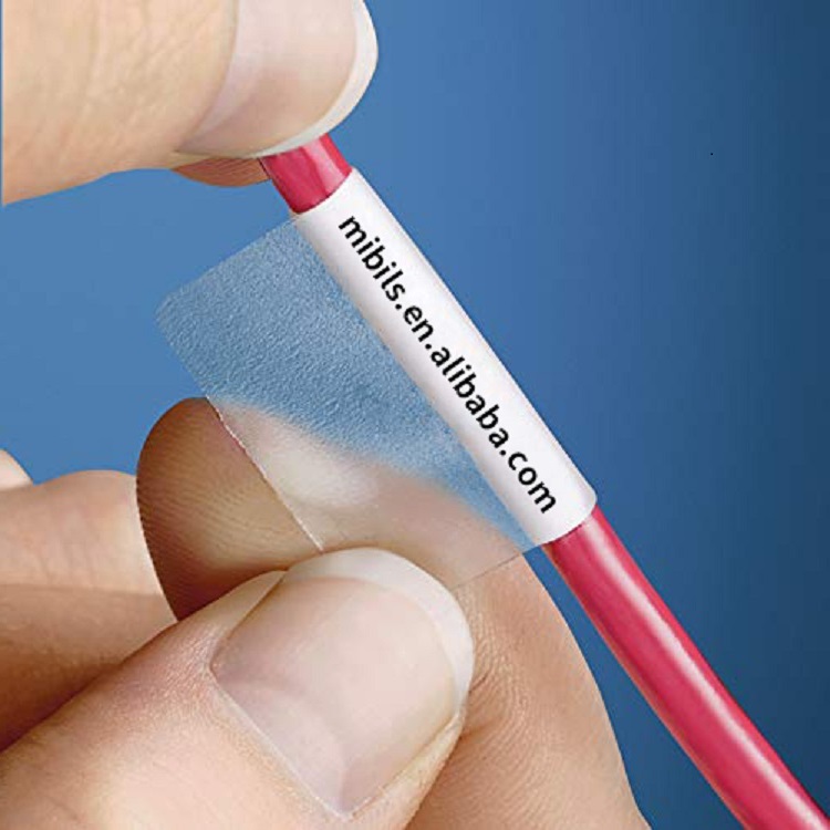 สติ๊กเกอร์มาร์คสายไฟ Cable Marker Label กระดาษ A4 ทำสติ๊กเกอร์ มาร์คสาย ...