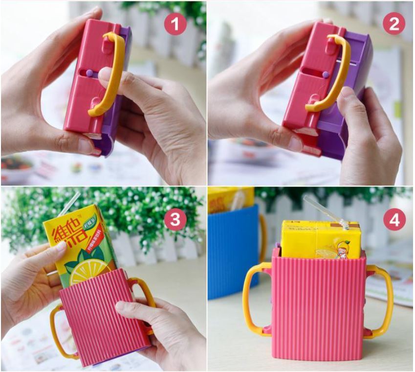 Box together squeeze together squeeze milk box milk that aside, squeeze ...