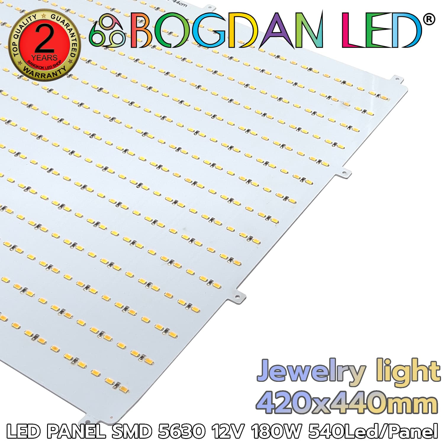 LED PANEL Jewelry Light K-AA5630 540LED 180W DC-12V IP20 BOGDAN LED ...