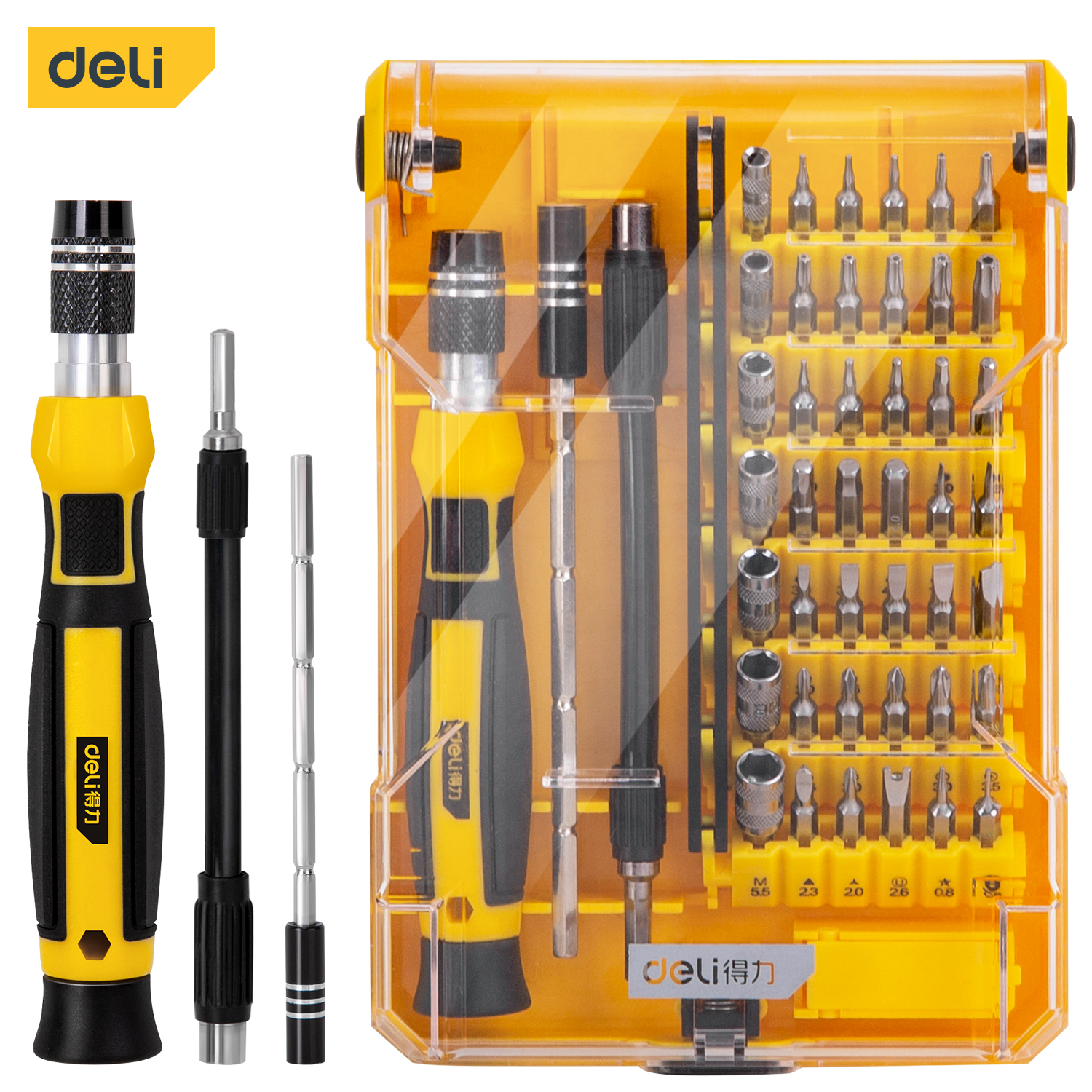 Deli 45 In 1 Precision ไขควง Set ไขควงแม่เหล็ก Electronics Repair Tool ...
