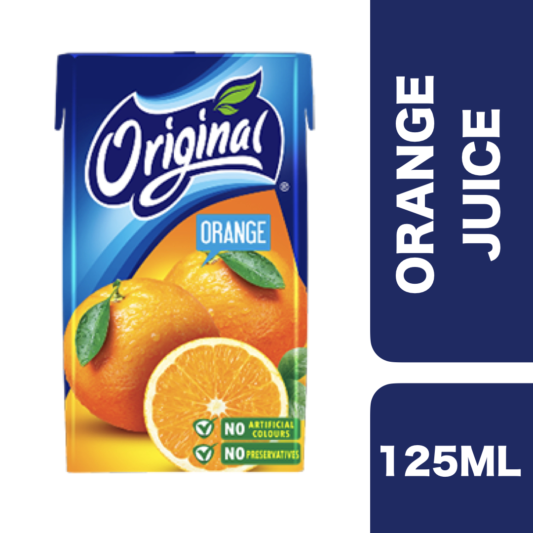 Original Orange Juice Box 125ml ++ ออริจินัล น้ำส้มกล่อง 125มล. - Souky ...