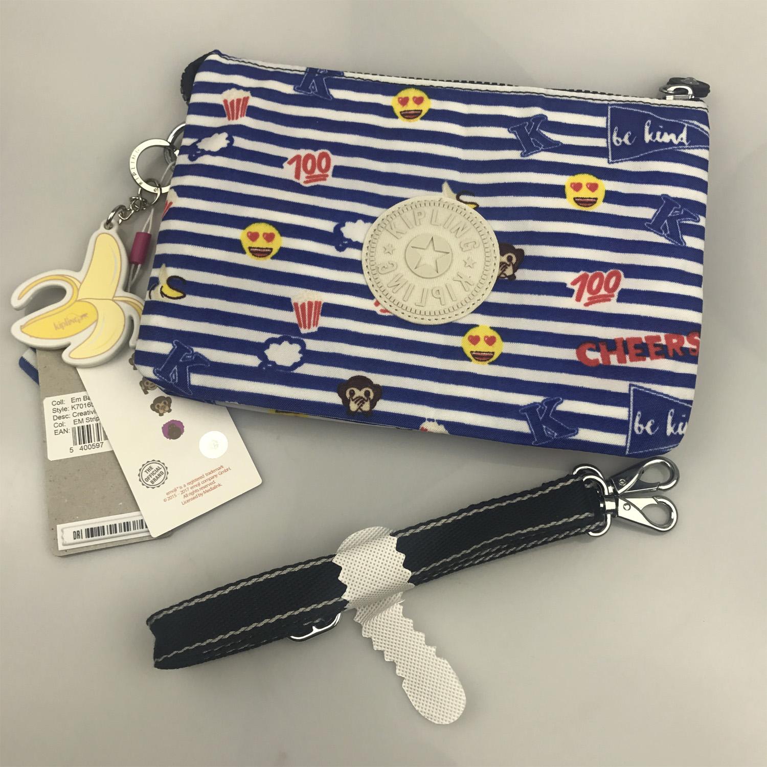 Kipling x Emoji Nylon Creativity X Small Crossbody Bag กระเป๋าสะพายเล็ก ...