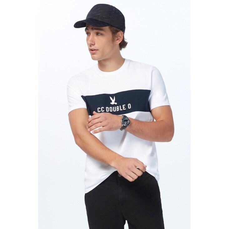 CC Double O ???? ???? เสื้อยืด⚡ซีซีดับเบิ้ลโอ งานตัดต่อ Cotton100% N0 ...