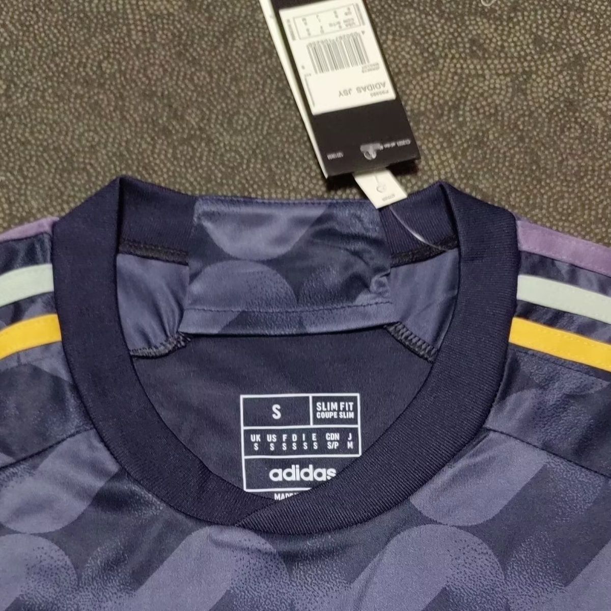 เสื้อกีฬาแขนสั้น ลายทีมชาติฟุตบอล Real- Mad-rid 23-24 AAA ไซซ์ S-2XL ...