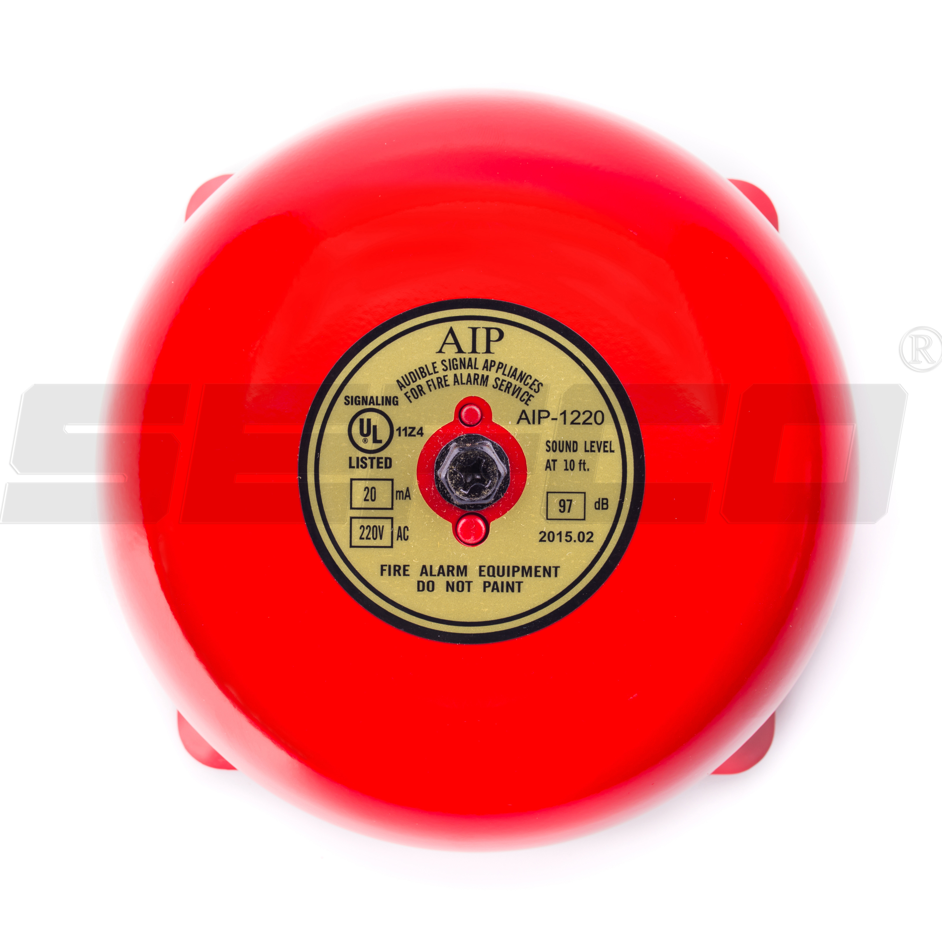 Alarm bell 6กระดิ่งไฟ220v อุปกรณ์แจ้งเหตุเตือนไฟไหม้ไฟอร่าม SEFCO-CEMEN ...