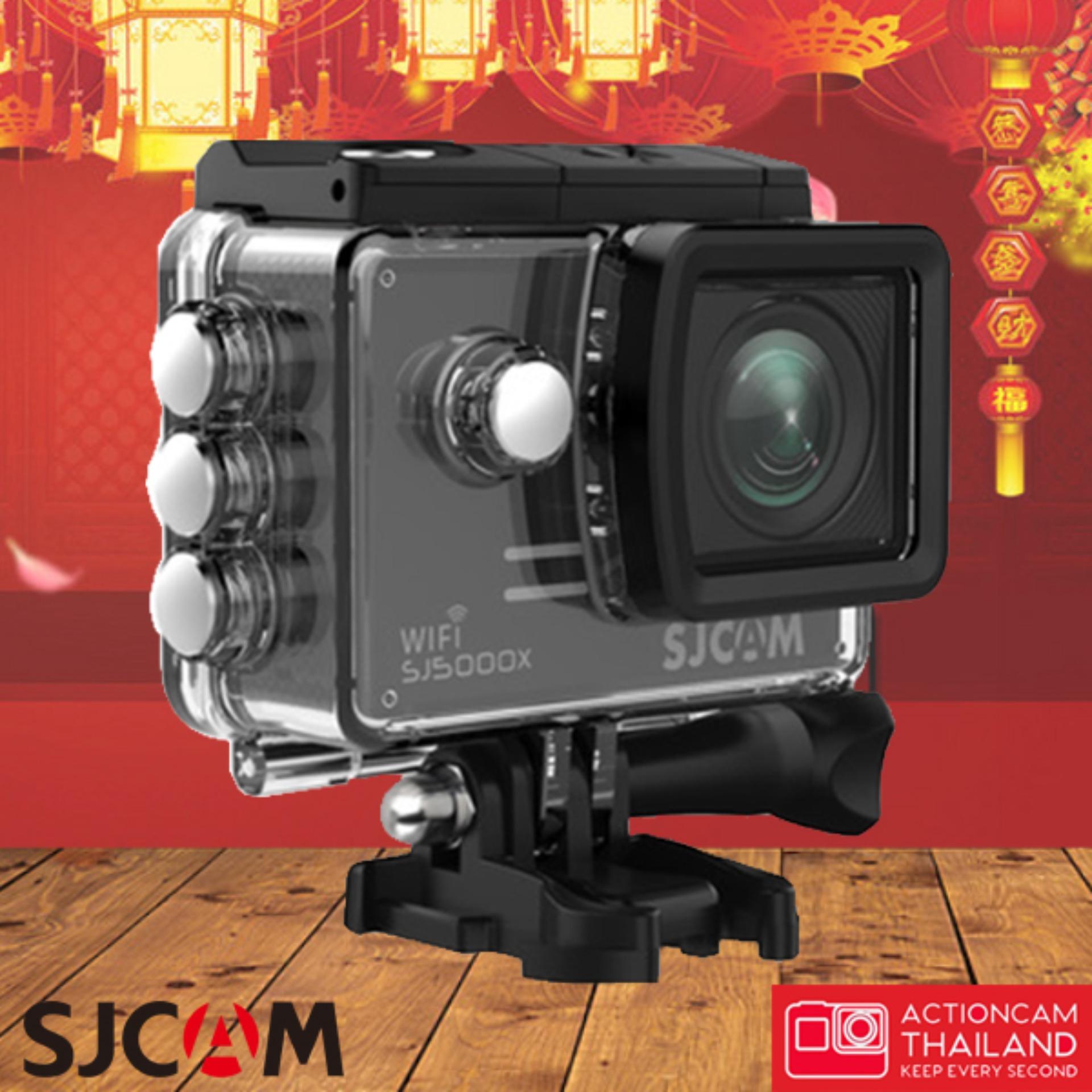 SJCAM SJ5000X Elite 4K 12Mp Gyro (Black) กล้องติดหมวก กล้องกันน้ำ ...