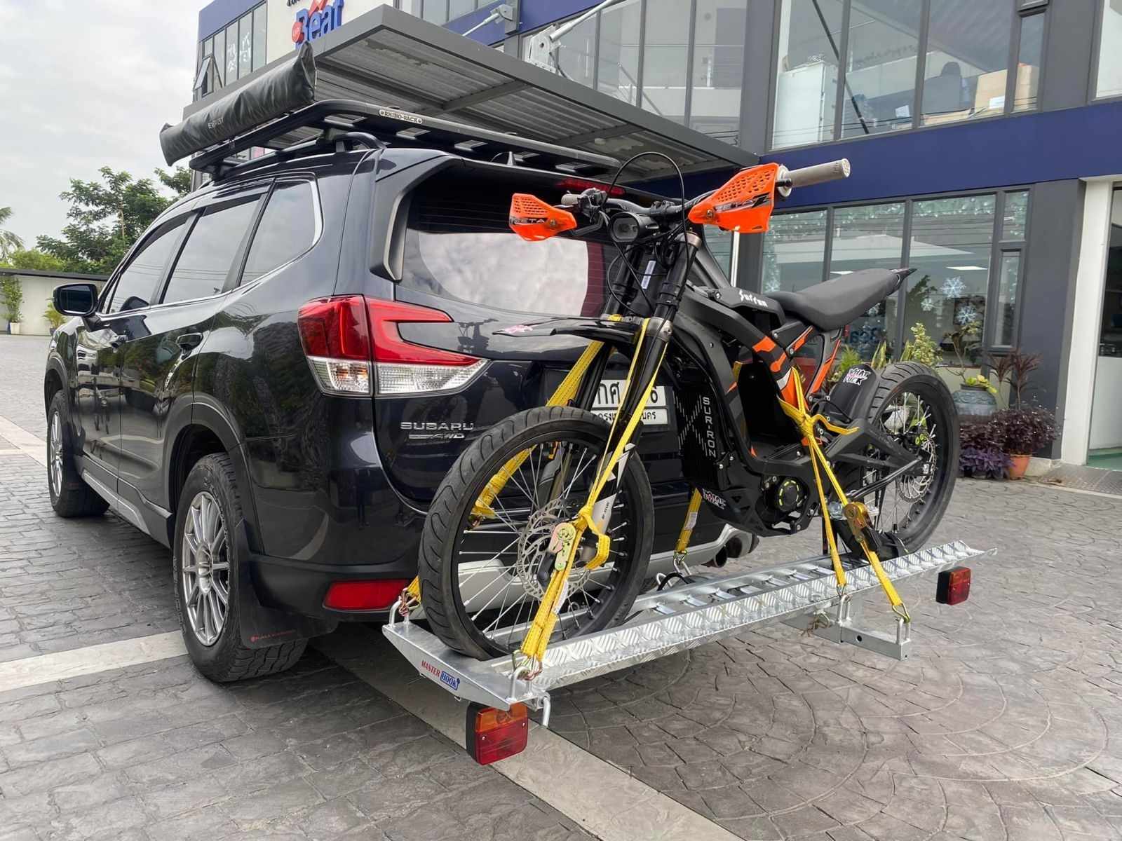 แร็คมอเตอร์ไซค์ท้ายรถ SMALL MOTOBIKE RACK | Lazada.co.th