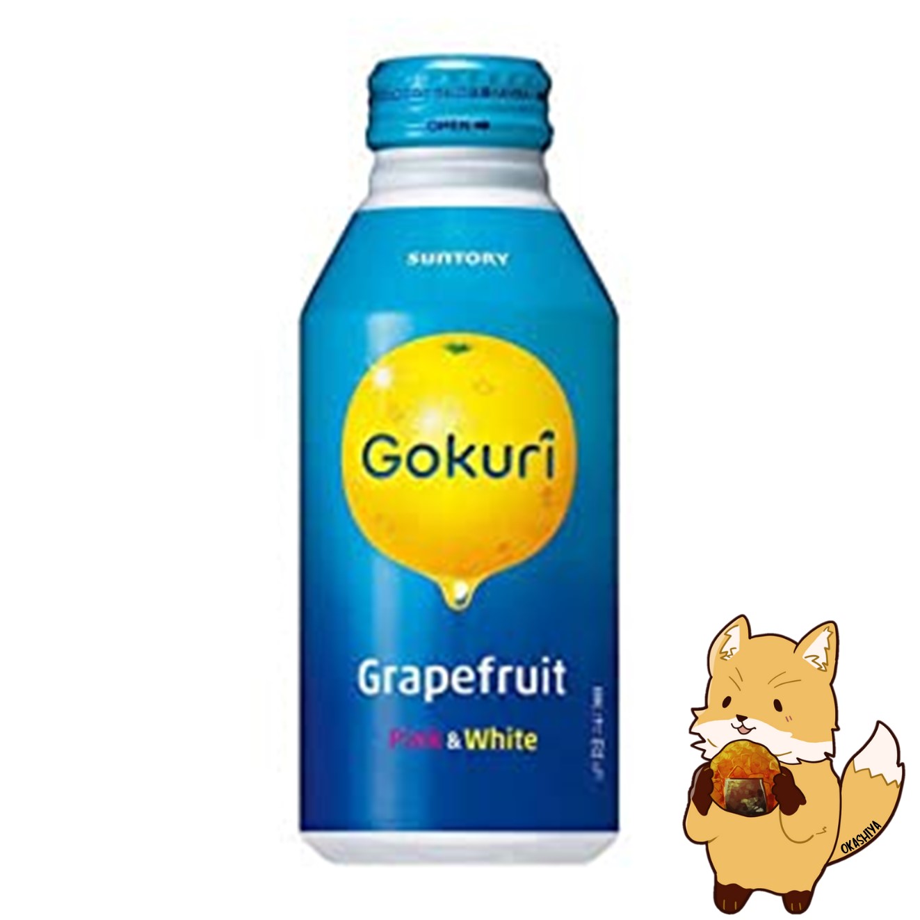 Gokuri グレープフルーツ Gokuri น้ำผลไม้คั้นญี่ปุ่น พร้อมเนื้อผลไม้ (400g ...