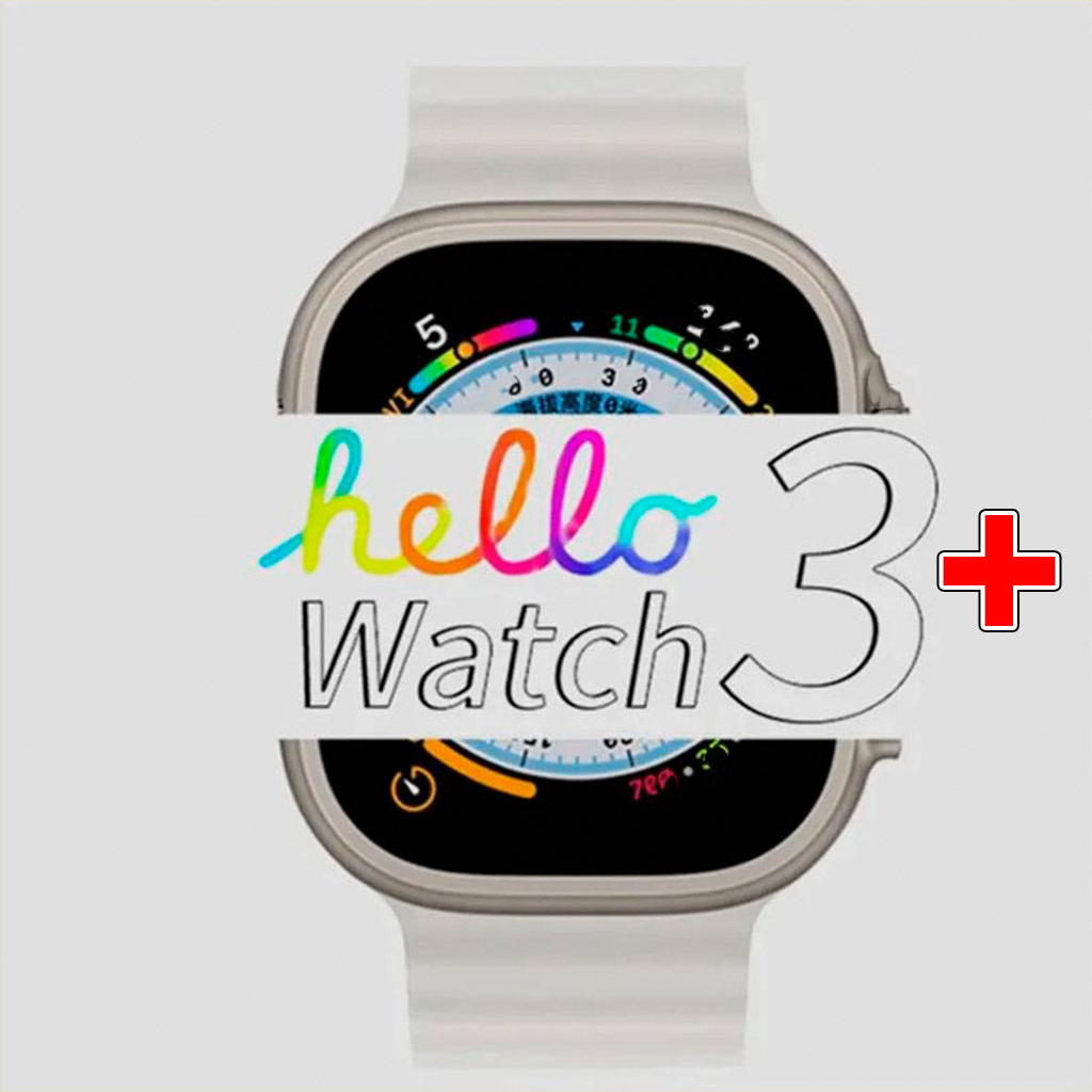 Hello Watch3 จอ AMOLED ขนาด 49 mm อัดเสียงได้ มีเข็มทิศ หน้าจอไหลลื่น ...