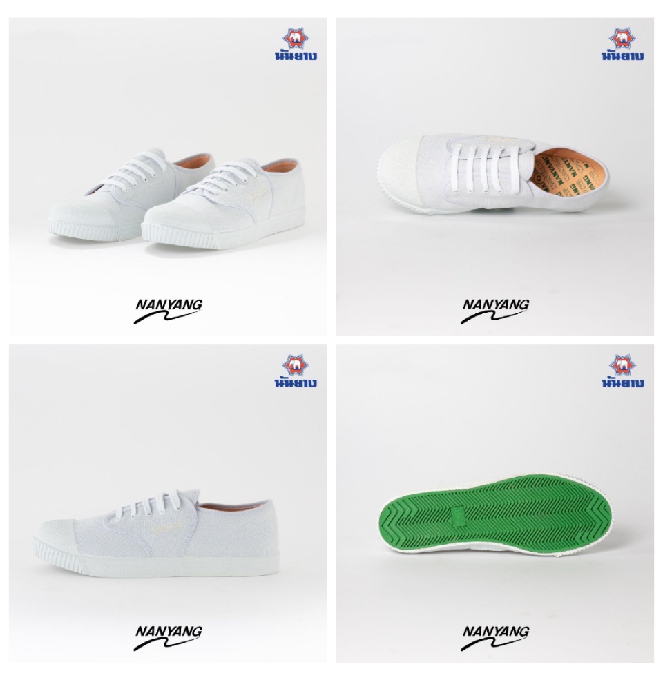 Nanyang 205-S รองเท้าผ้าใบนักเรียนนันยาง size 28-48 ถูกสุดในไทย ผ้าใบน ...