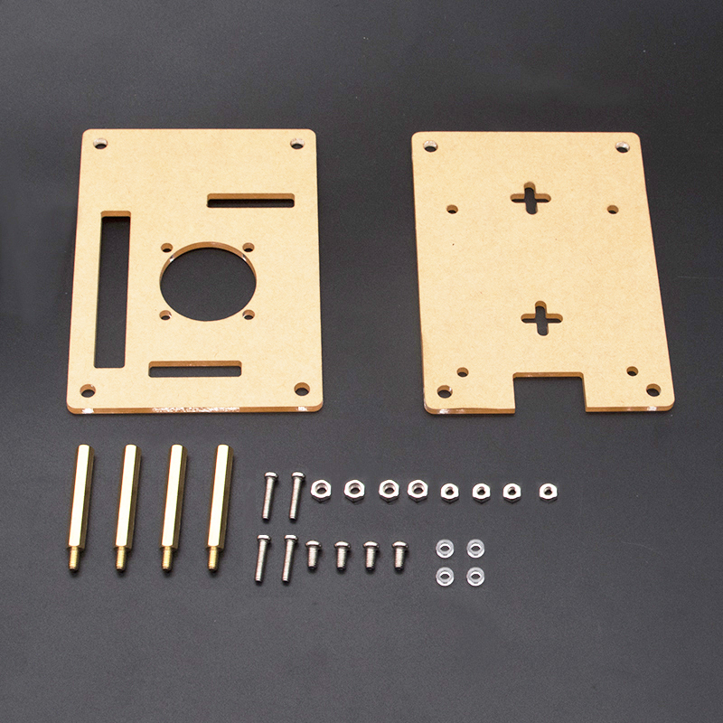 Hi Q Acrylic Transparent Case Box For Raspberry Pi 4 Enclosure(NO Raspberry Pi BOARD) - dfgvbfdv ...