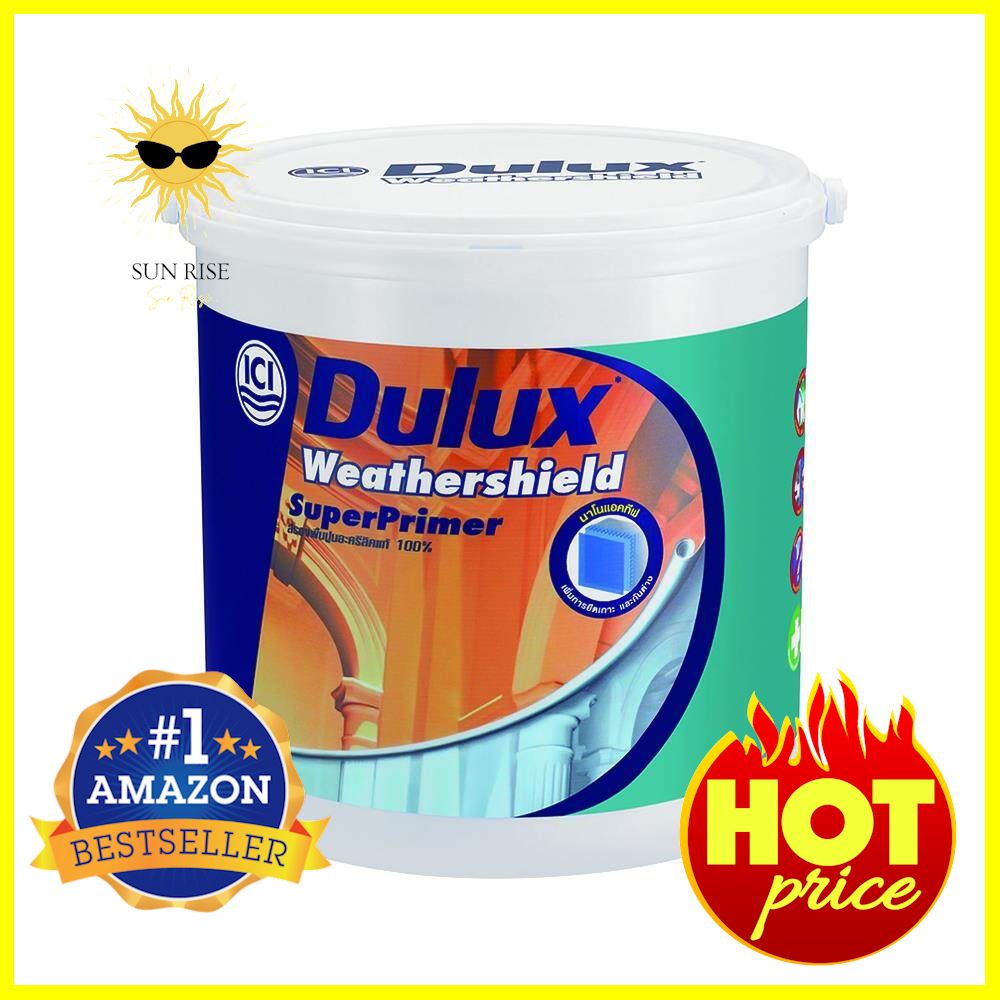 สีรองพื้นปูนใหม่ DULUX WEATHERSHIELD SUPER PRIMER 1 แกลลอน (3.8 ลิตร ...