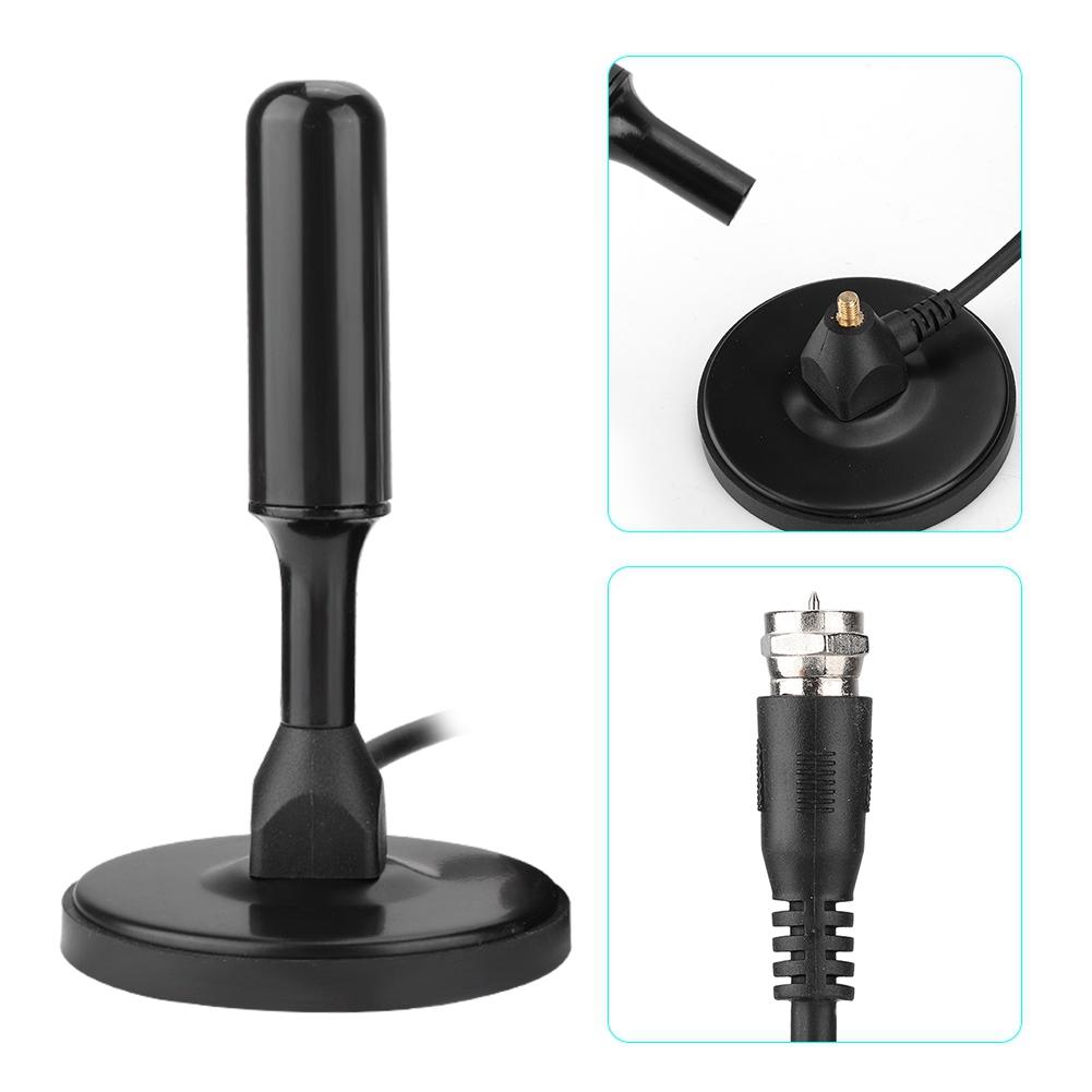 เสาอากาศรับสัญญาณทีวี HD ในร่มแบบดิจิตอลรับ 3.5dBi พร้อมฐานแม่เหล็ก - B PARK - ThaiPick