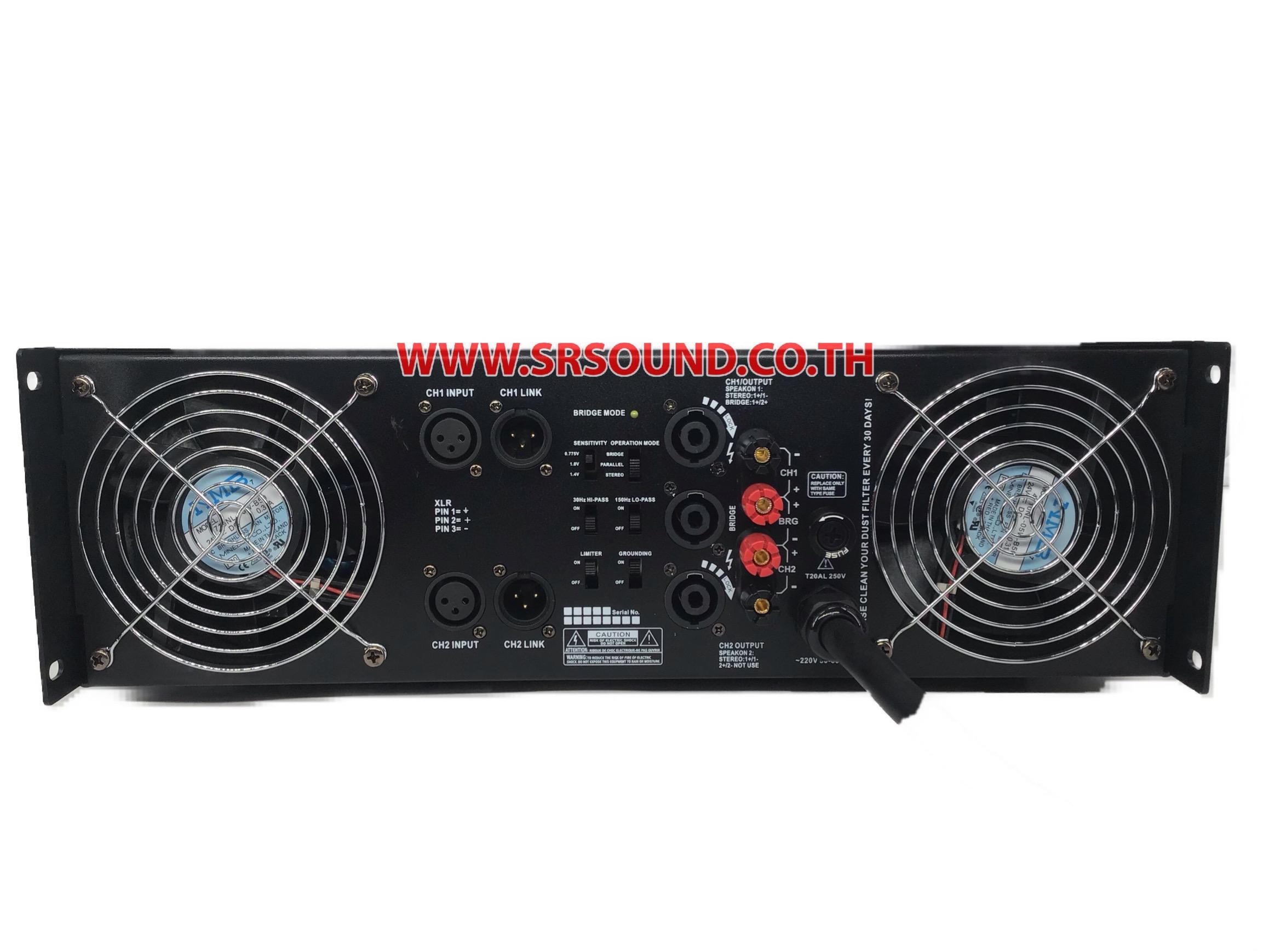 MKLEN MK8000II POWERAMP - SRSOUNDOVERSIZE - ThaiPick