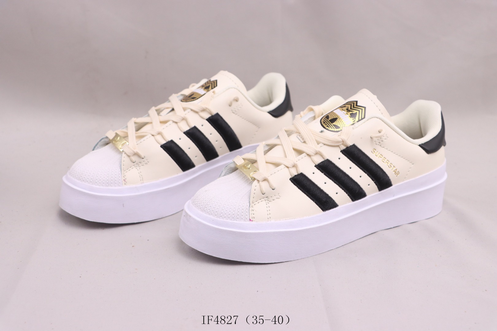 ของแท้ Adidas Shell Head Series หนาขึ้นรองเท้ากีฬาลำลองแบบตัดต่ำขนาด35 ...