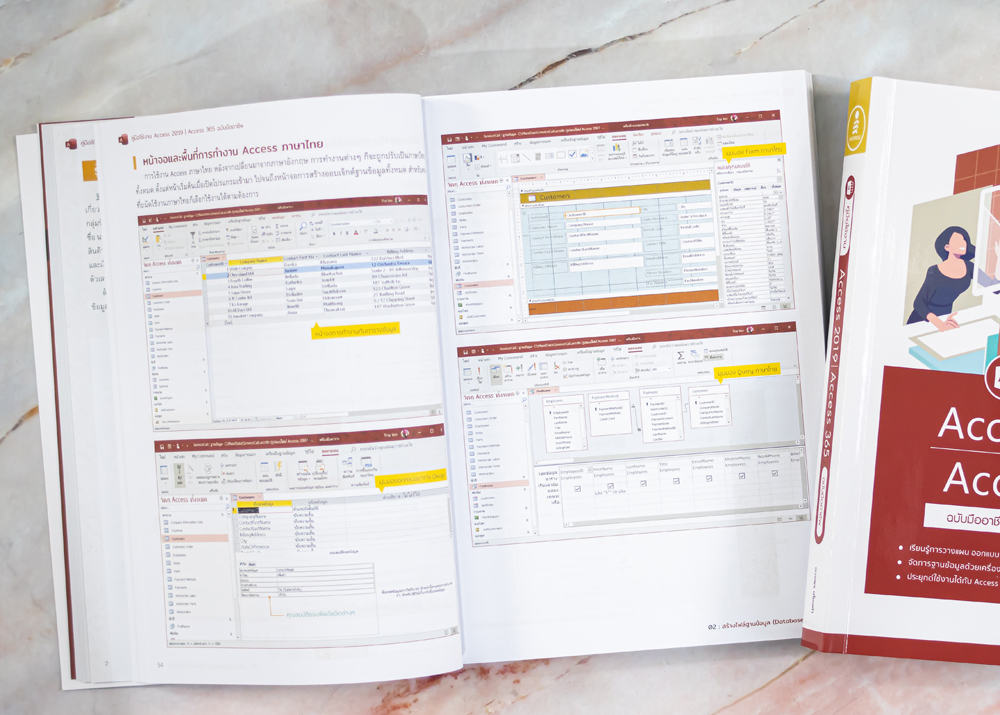 หนังสือคู่มือใช้งาน Access 2019/Access 365 ฉบับมืออาชีพ - Serazu - ThaiPick