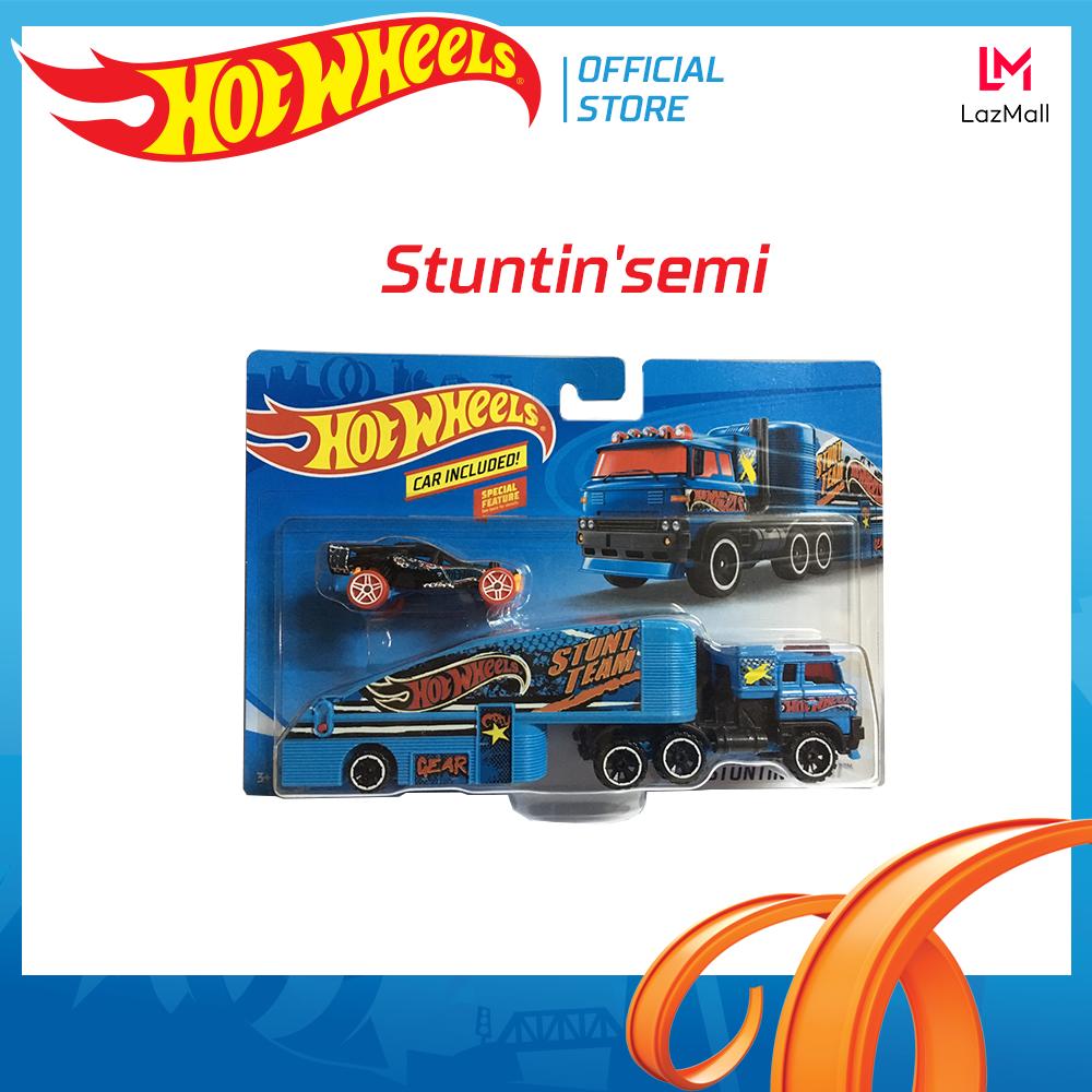 Hot Wheels ฮ็อตวีล Super Rig Collection BDW51 รถบรรทุก รถแข่ง โมเดลรถ ...