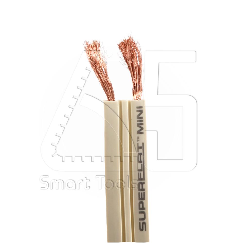 สายลำโพง Monster Cable Superflat Mini Compact Speaker Cable ขนาด 16AWG ยาว 4เมตร สายลำโพงแบบแบน ...