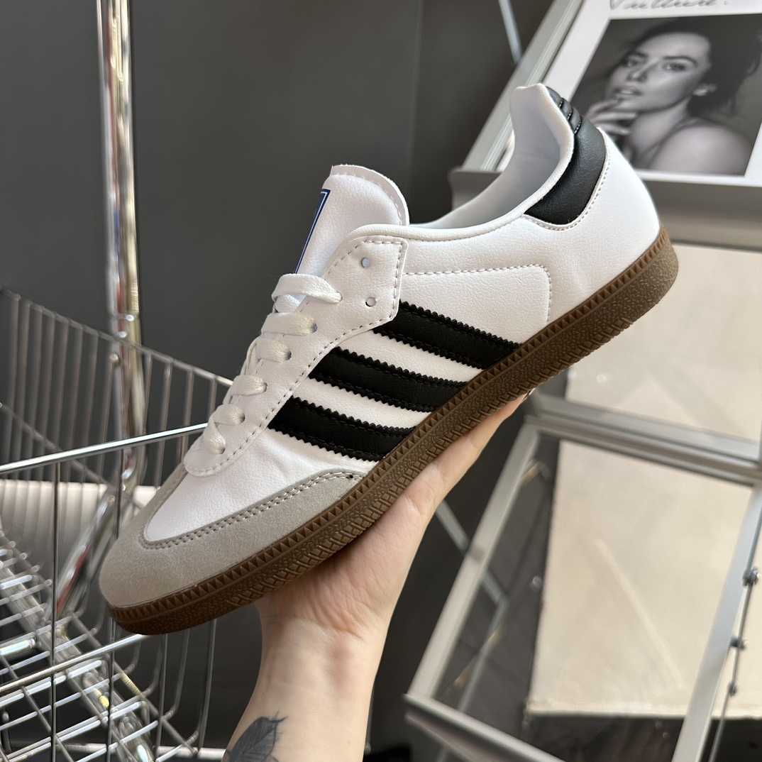 COUNTER AUTHENTIC ADIDAS SAMBA VEGAN SPORTS SHOES FW2427 WITH RECEIPT ...