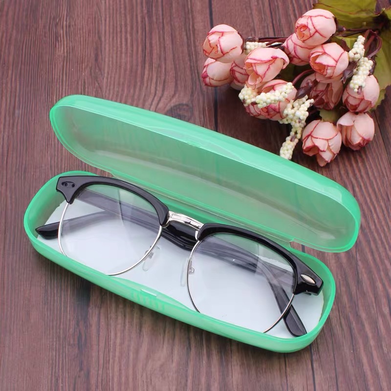 Transparent PVC Glasses Case Women Men Plastic Sunglasses Glasses Box ...
