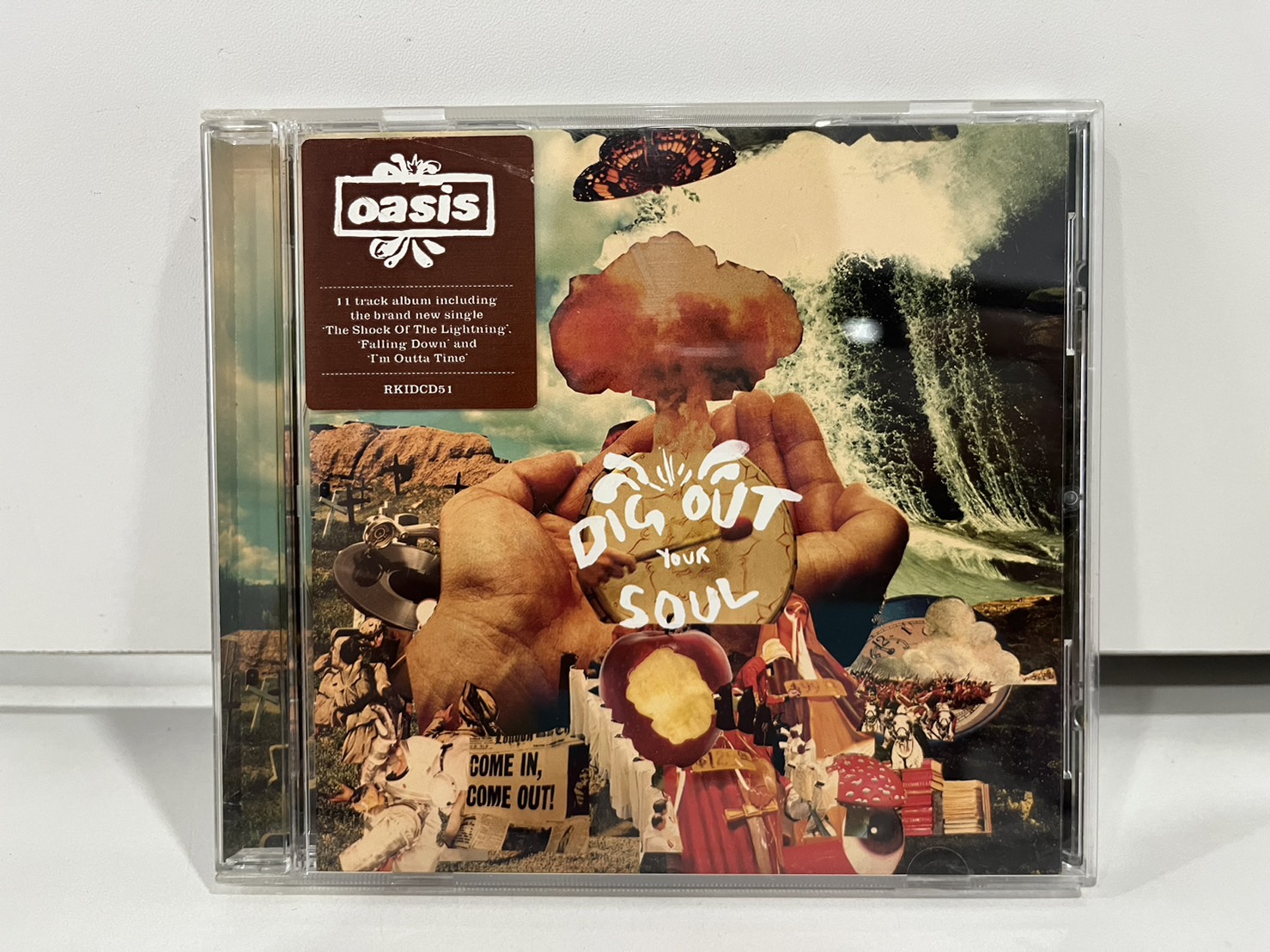 1 CD MUSIC ซีดีเพลงสากล oasis DIG OUT YOUR SOUL (N5D37) - musicE - ThaiPick