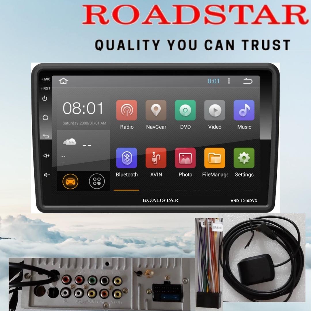 ROADSTAR รุ่น AND-1010 DVD เครื่องเสียงติดรถยนต์2DIN จอภาพขนาด 10.1นิ้ว ...