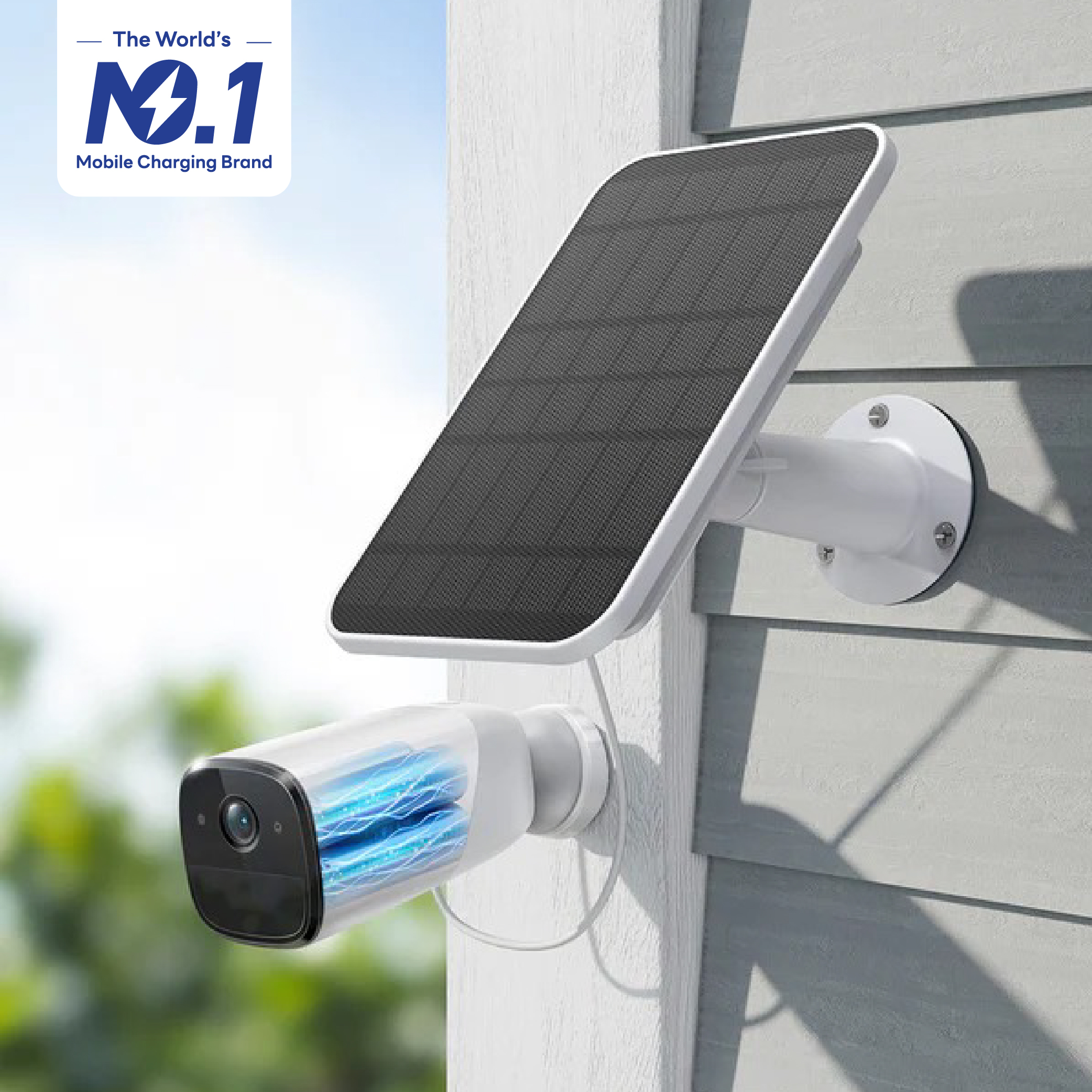 Eufy Solar Panel 360 แผงโซล่า แผงโซล่าเซลล์ 2.6W สำหรับชาร์จกล้อง ...