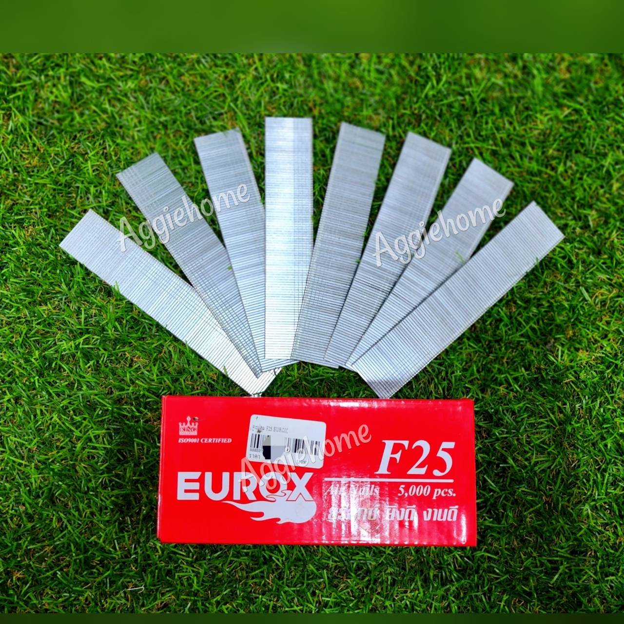 EUROX ตะปูยิงไม้ ขาเดี่ยว รุ่น F25 ตะปู ( 5000 pcs) ความยาว 25 มม. ยิงเเผ่นไม้ เเผ่นไม้อัด แผ่น ...