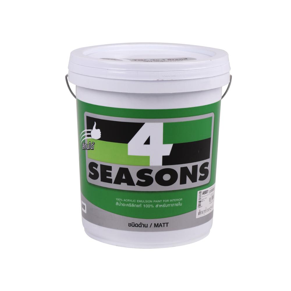 TOA 4 SEASONS | ทีโอเอ โฟร์ซีซั่นส์ | สีน้ำอะคริลิก-สีขาว A1000 สีทา ...