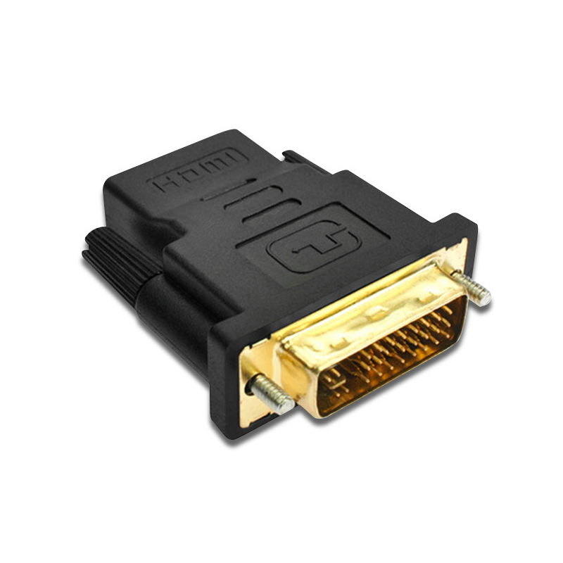 อะแดปเตอร์ DVI ตัวผู้เป็น HDMI ตัวเมีย DVI (24 + 5/24+1) ไปยังขั้วต่อ HDMI - JESCOM Global Store ...