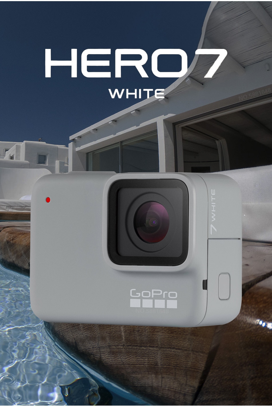 COD กล้องกีฬา Ultra HD สำหรับ Gopro Hero 7 White Skiing And Cycling ...