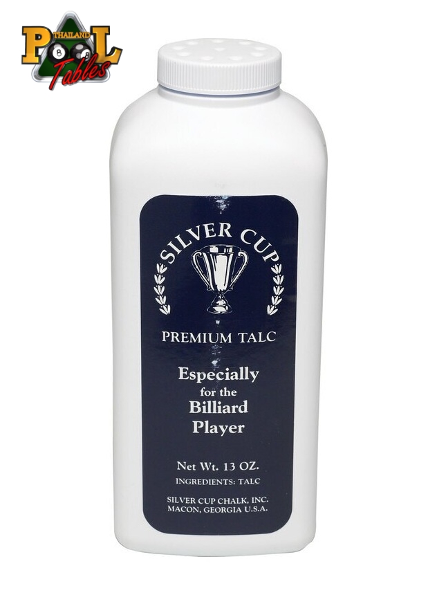 แป้งทามือสำหรับผู้เล่นพูลหรือสนุกเกอร์ Silver Cup Premium Talc ...