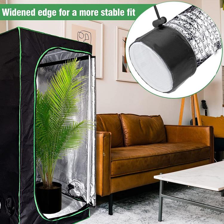2 Piece Grow Tents Duct Filter 4/6/8 Inches Grow Tents Vent Filter ...